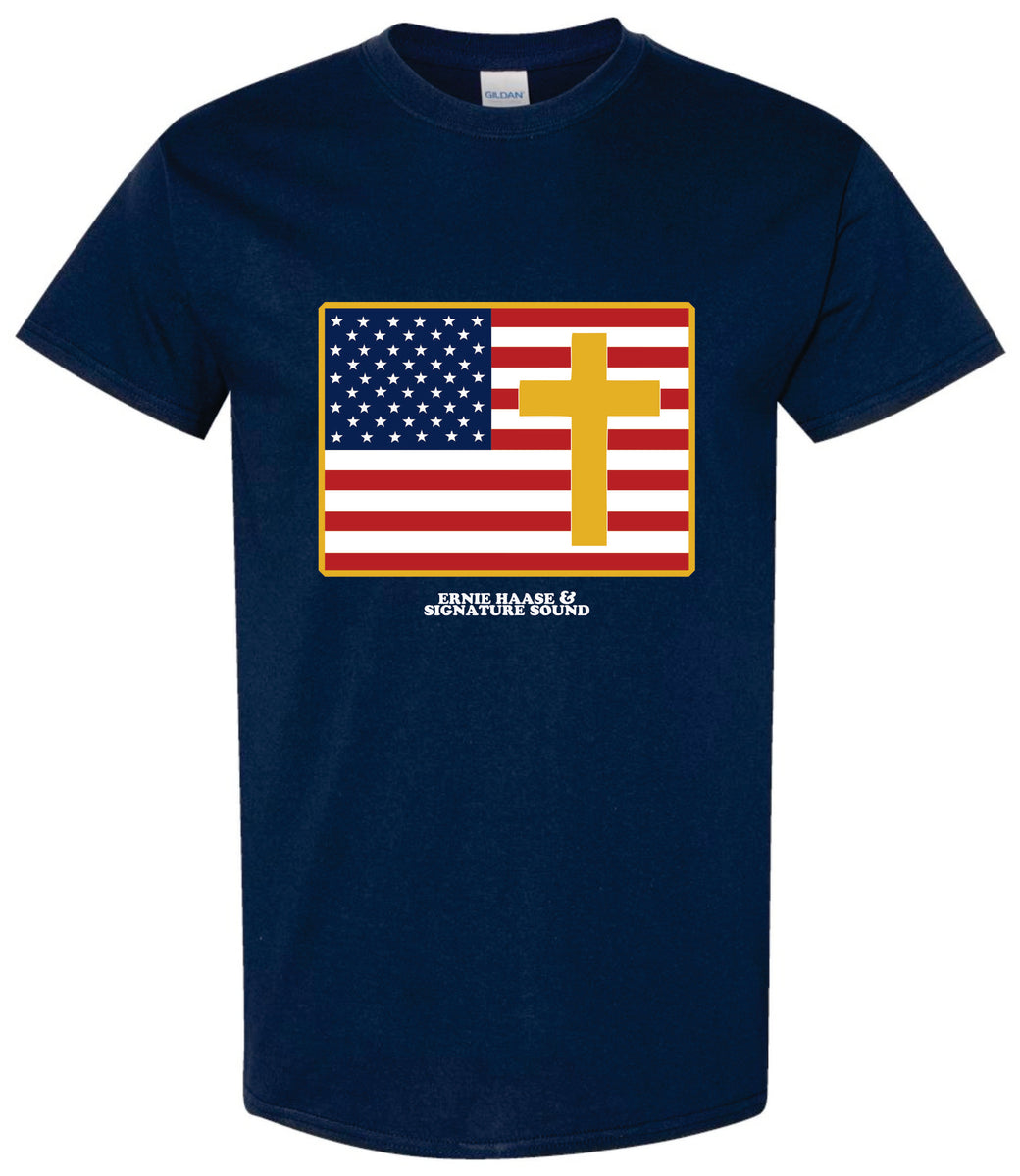 Flag/Cross Tee – ErnieHaase